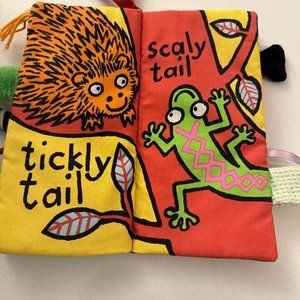 Jellycat | Toys | Jellycat Silly Tails Baby Texture Book Soft Little ...
